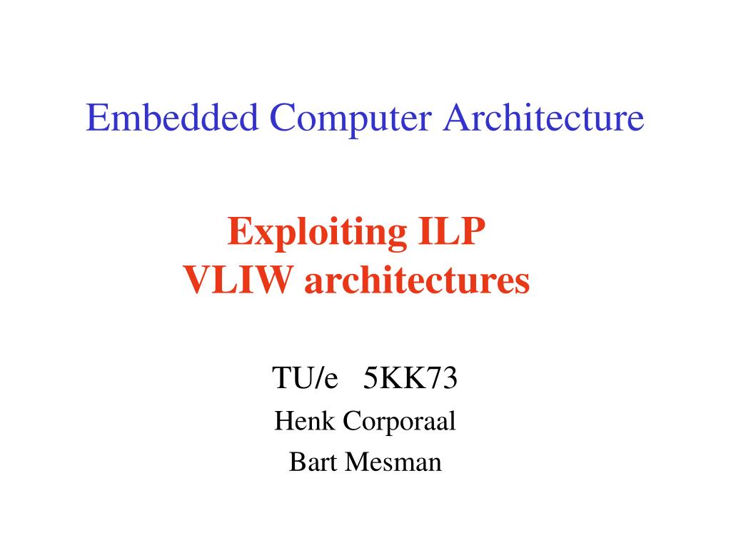 PPT - Embedded Computer Architecture PowerPoint Presentation, free ...