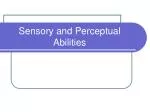 PPT - Motor, Sensory, and Perceptual Development PowerPoint ...