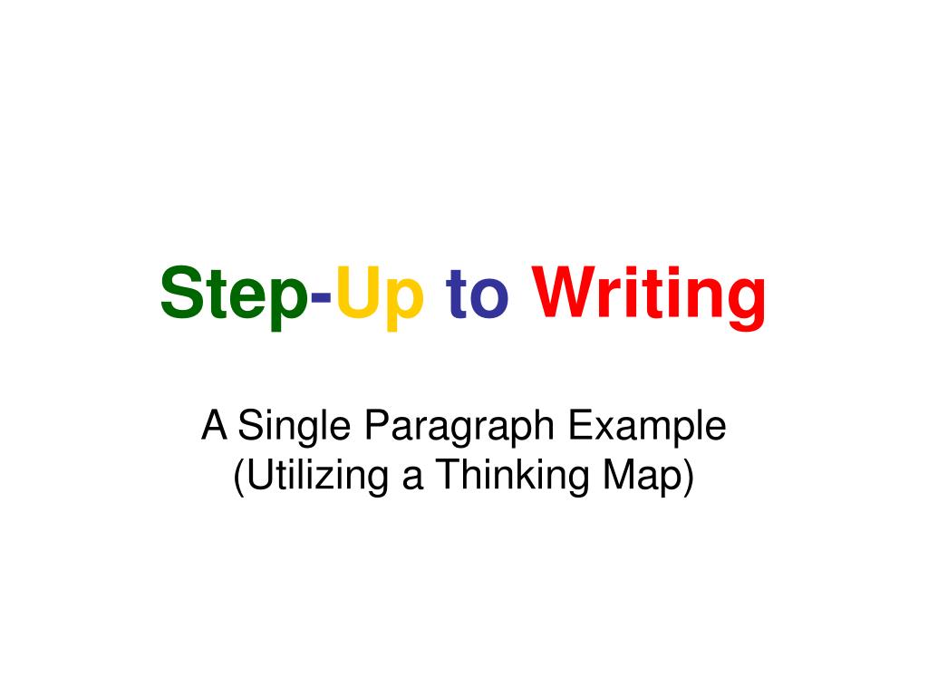 PPT - Step - Up to Writing PowerPoint Presentation, free download - ID ...
