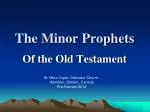 PPT - The Minor Prophets PowerPoint Presentation, free download - ID:212065