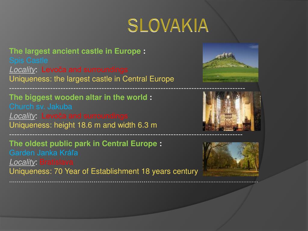 PPT - Slovakia PowerPoint Presentation, free download - ID:5554568