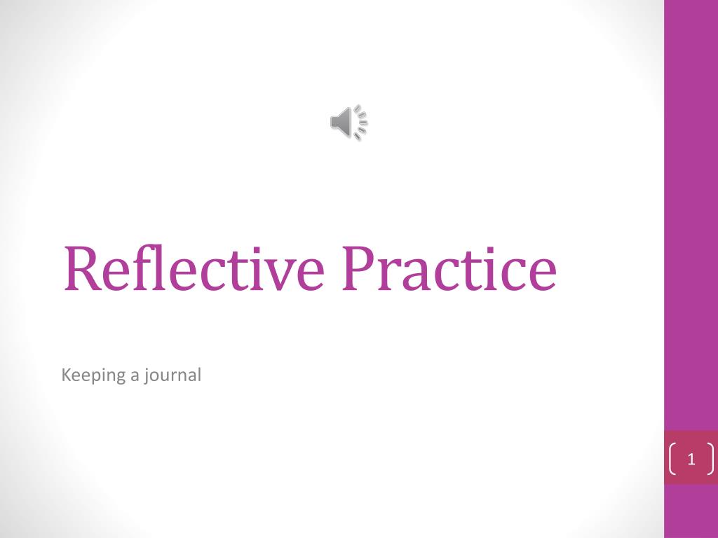 PPT - Reflective Practice PowerPoint Presentation, free download - ID ...