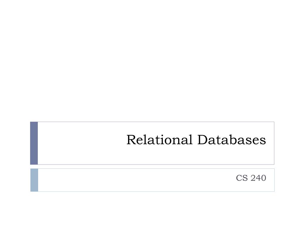 PPT - Understanding Relational Databases and SQL in Database Management ...