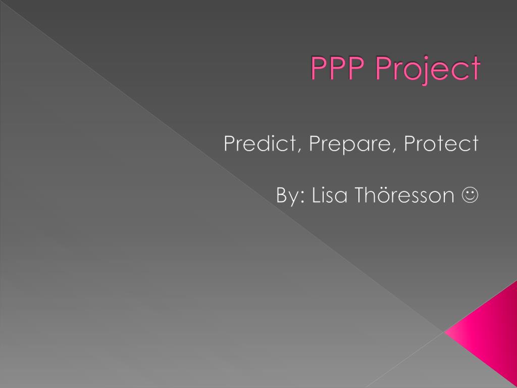 PPT - PPP Project PowerPoint Presentation, free download - ID:5558944