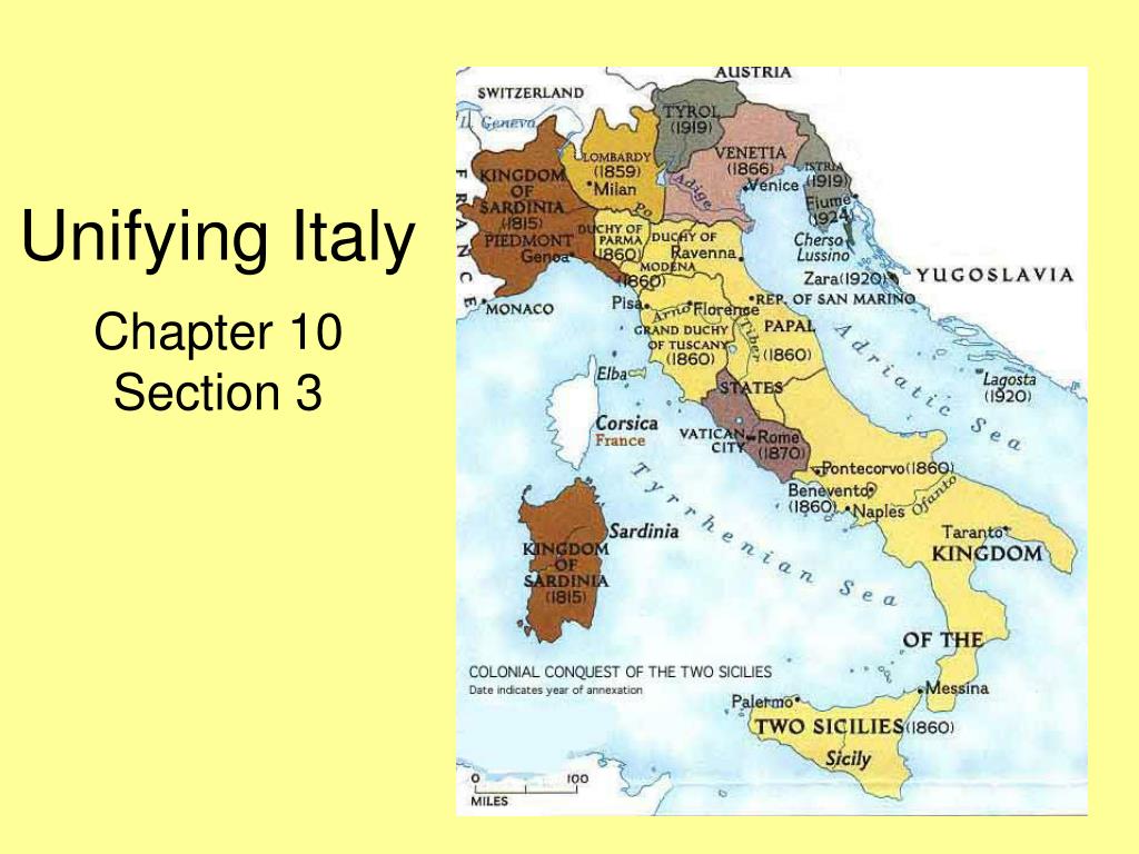 PPT - Unifying Italy PowerPoint Presentation, free download - ID:5562828