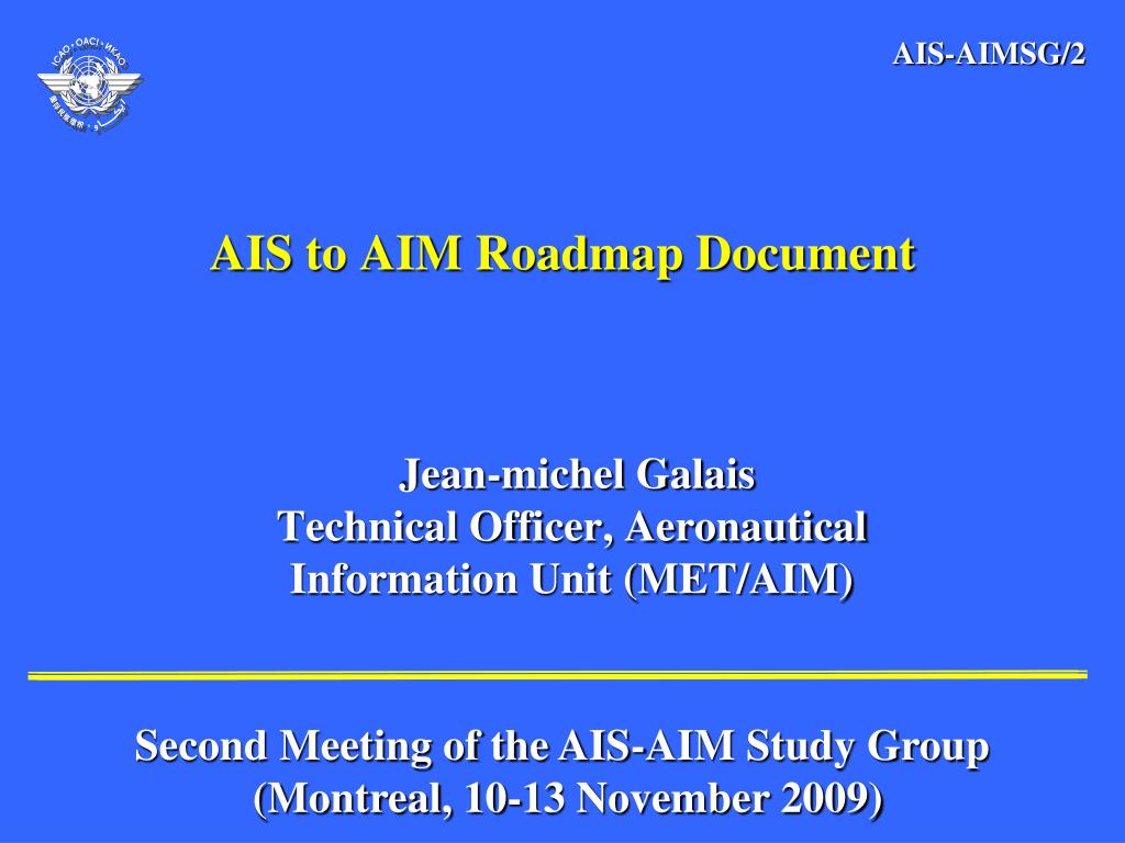 PPT - AIS to AIM Roadmap Document PowerPoint Presentation, free ...