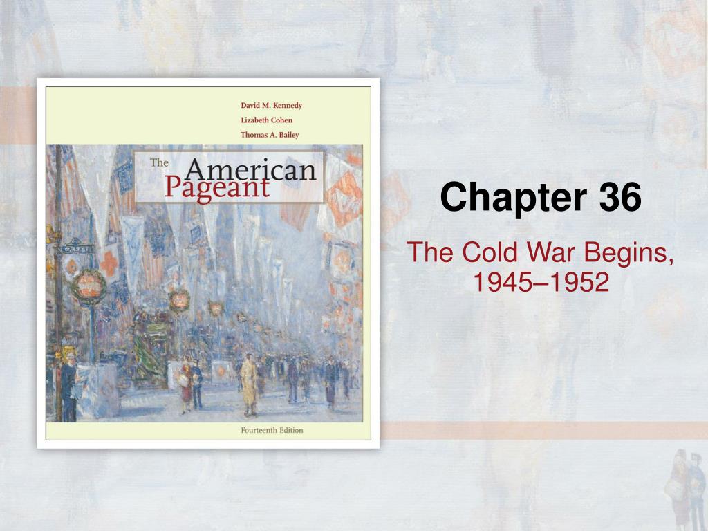 PPT - The Cold War Begins, 1945–1952 PowerPoint Presentation, free ...
