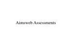 PPT - Overview of AIMSweb Reports PowerPoint Presentation, free ...