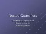 PPT - Nested Quantifiers PowerPoint Presentation, free download - ID ...