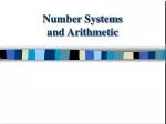PPT - Arithmetic Systems PowerPoint Presentation, free download - ID ...