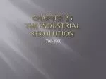 PPT - Chapter 25 The Industrial Revolution PowerPoint Presentation ...