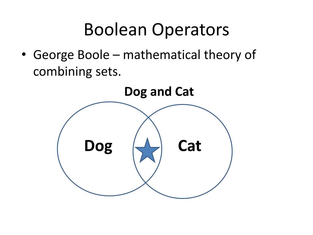 PPT - Boolean Operators PowerPoint Presentation, free download - ID:5569595