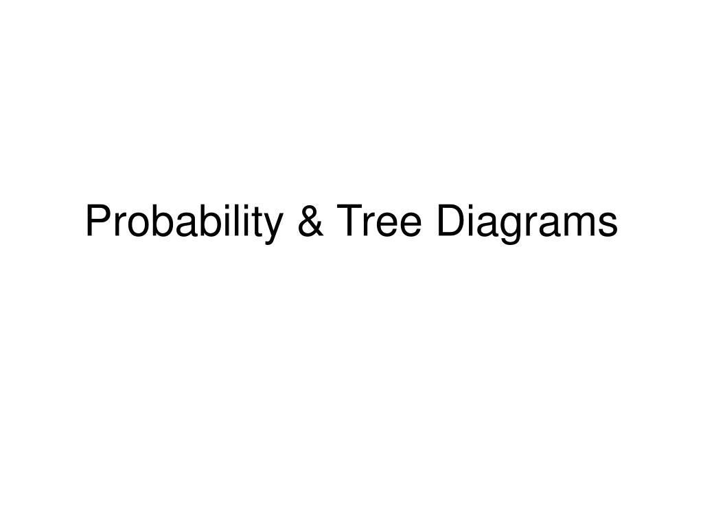 PPT - Probability & Tree Diagrams PowerPoint Presentation, free ...