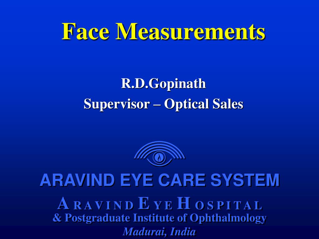 PPT - Face Measurements PowerPoint Presentation, free download - ID:5570513