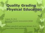 PPT - Grading in Physical Education PowerPoint Presentation, free ...