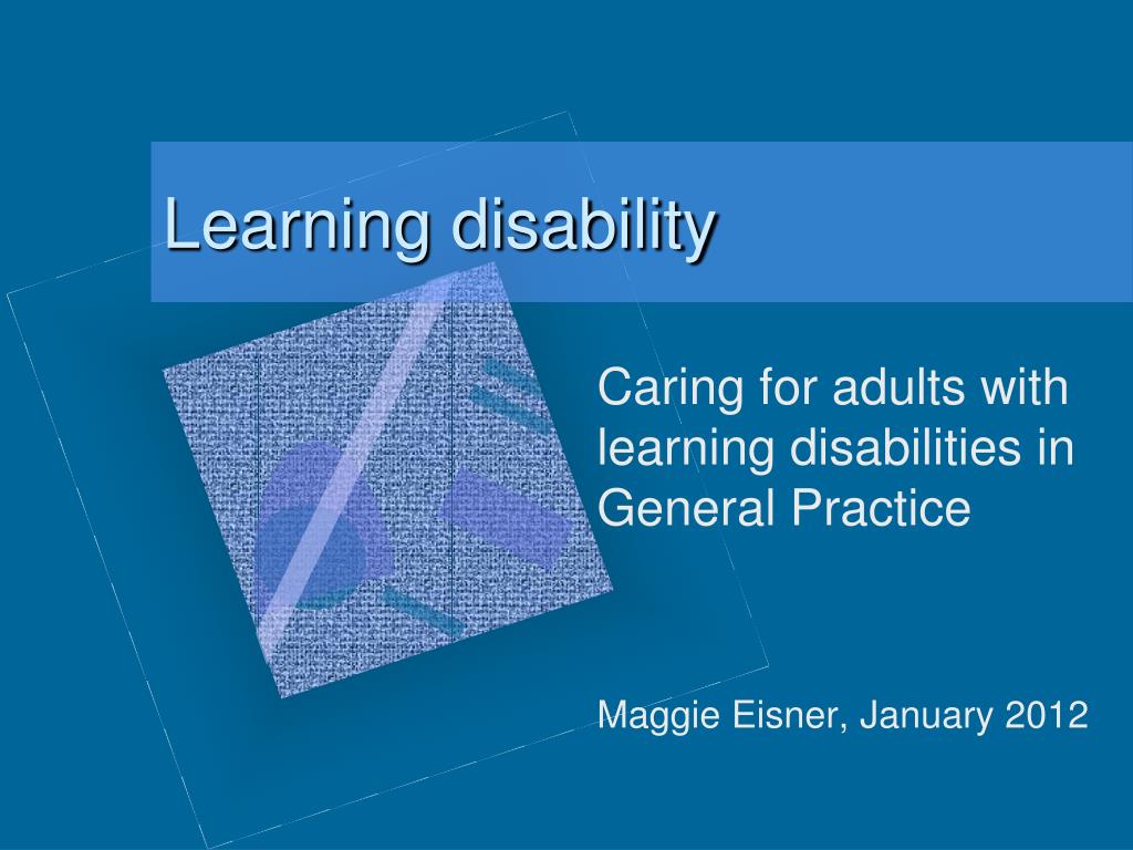PPT - Learning disability PowerPoint Presentation, free download - ID ...