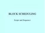 PPT - FOUR BLOCK “Lay out your daily schedule in blocks following the ...