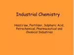 PPT - Industrial Chemistry PowerPoint Presentation, free download - ID ...