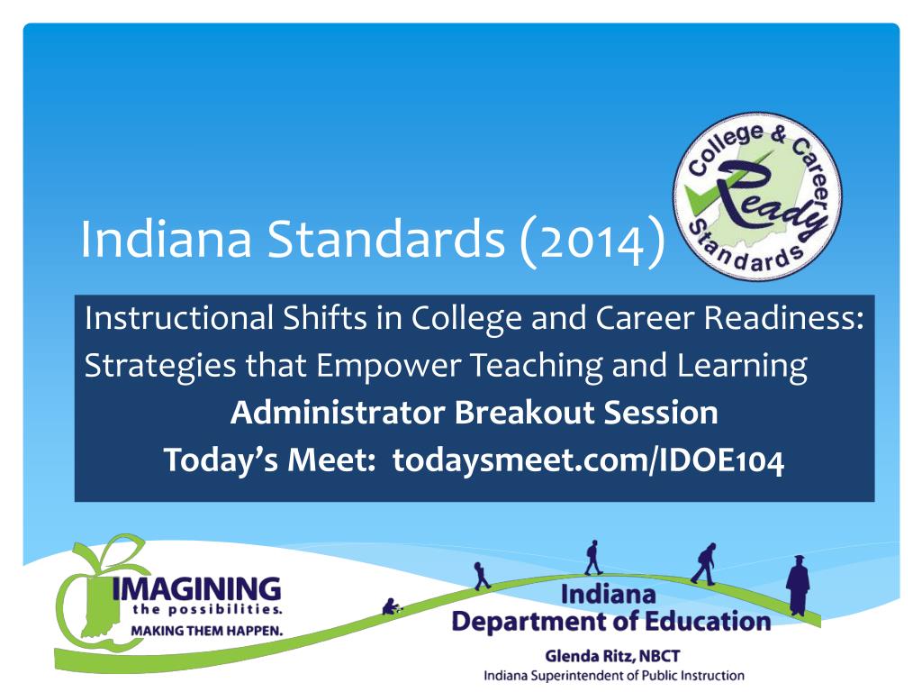 PPT - Indiana Standards (2014) PowerPoint Presentation, free download ...