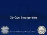 PPT - OB Emergencies PowerPoint Presentation, free download - ID:1336037