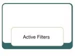 PPT - Chapter 5: Active Filters PowerPoint Presentation, free download ...