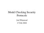 PPT - Security Protocols PowerPoint Presentation, free download - ID:9549627