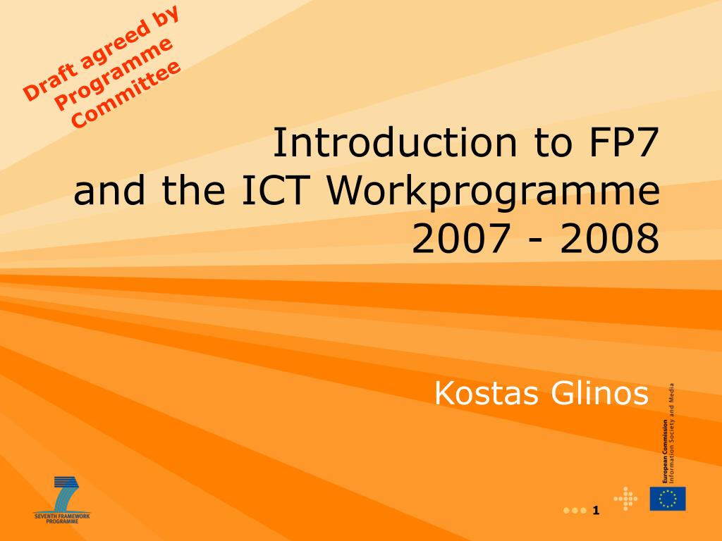 PPT - Exploring FP7: Europe's Path to Enhanced Growth and Innovation ...