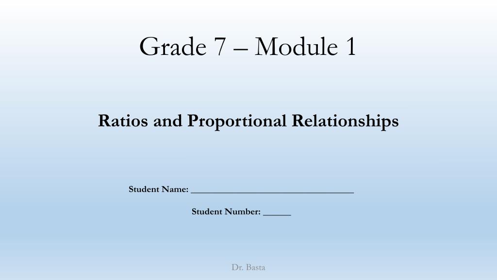 PPT - Grade 7 – Module 1 PowerPoint Presentation, free download - ID ...