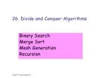 PPT - Divide-and-Conquer Algorithms PowerPoint Presentation, free ...