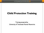 PPT - Child Protection Training Package PowerPoint Presentation, free ...