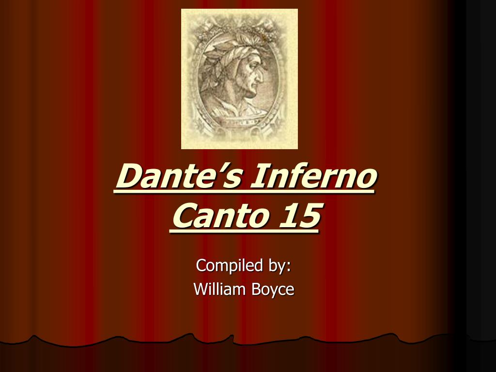 PPT - Dante’s Inferno Canto 15 PowerPoint Presentation, free download ...