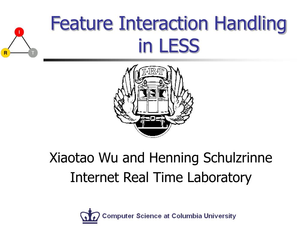 PPT - Feature Interaction Handling in LESS PowerPoint Presentation ...