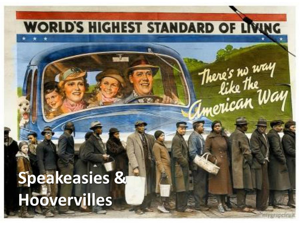 PPT - Speakeasies & Hoovervilles PowerPoint Presentation, free download - ID:5587465