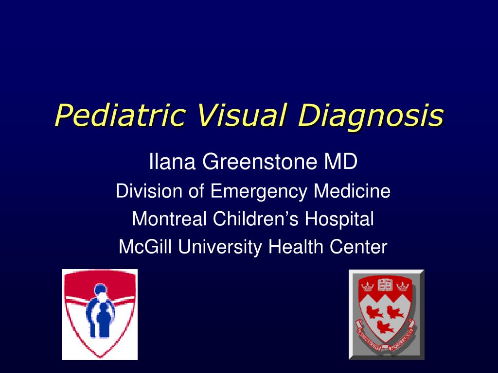 PPT - Pediatric Visual Diagnosis PowerPoint Presentation, free download ...