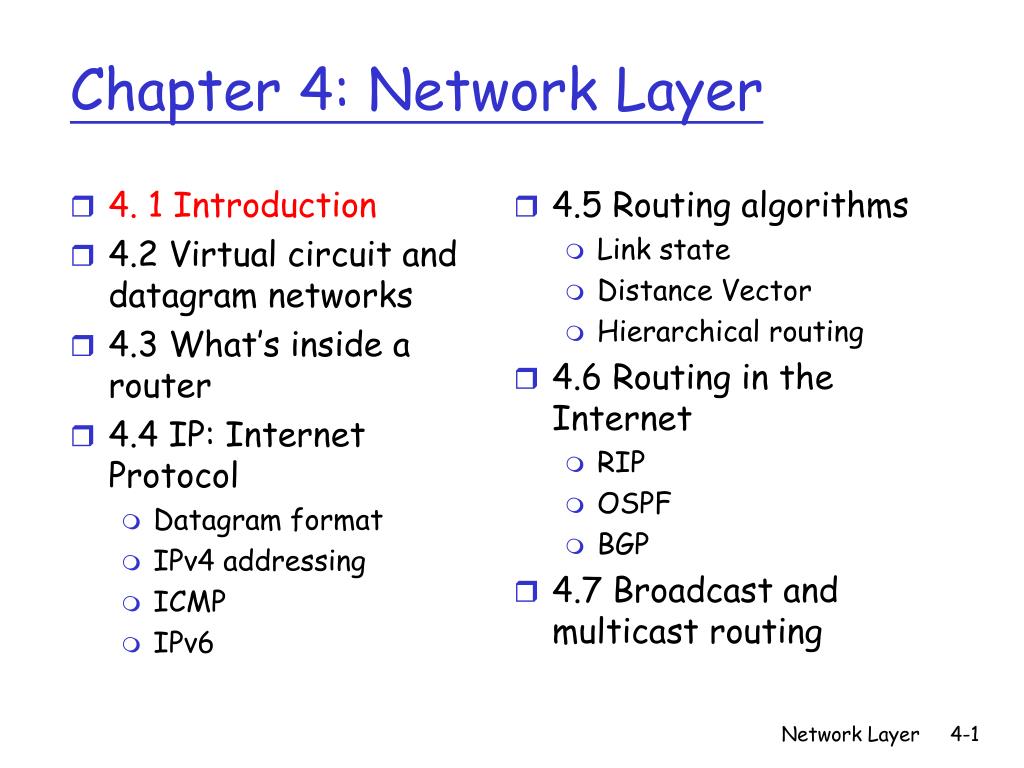 PPT - Chapter 4: Network Layer PowerPoint Presentation, free download ...