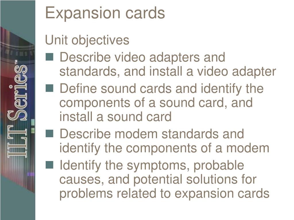 PPT - Expansion cards PowerPoint Presentation, free download - ID:5589696