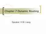 PPT - Chapter 4 Static and Dynamic Routing PowerPoint Presentation ...