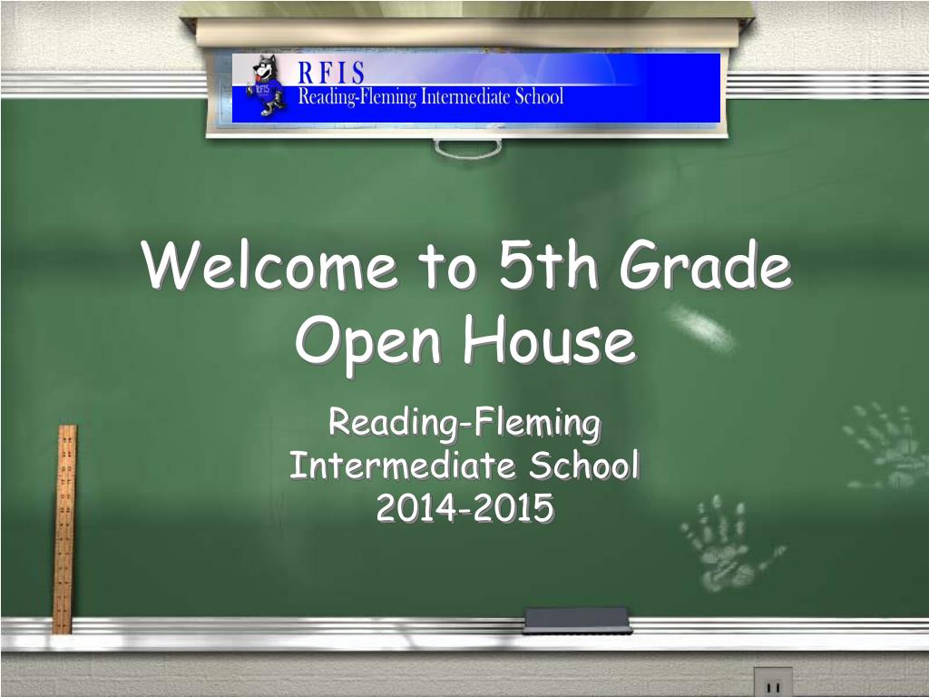 PPT - Welcome to 5th Grade Open House PowerPoint Presentation, free ...