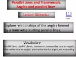 PPT - Angles and Parallel Lines PowerPoint Presentation, free download ...