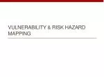PPT - Hazard , Vulnerability and Capacity Analysis PowerPoint ...