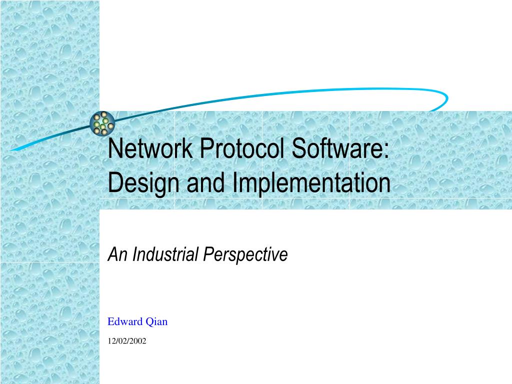 PPT - Network Protocol Software: Design and Implementation PowerPoint ...