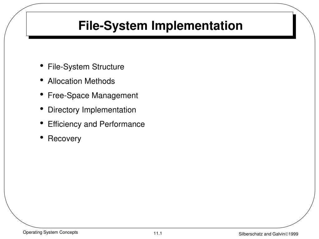 PPT - File-System Implementation PowerPoint Presentation, free download - ID:5595210