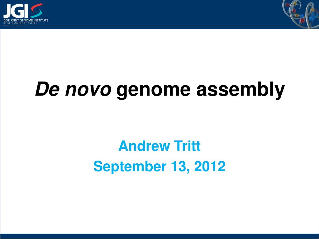 PPT - De novo genome assembly PowerPoint Presentation, free download ...
