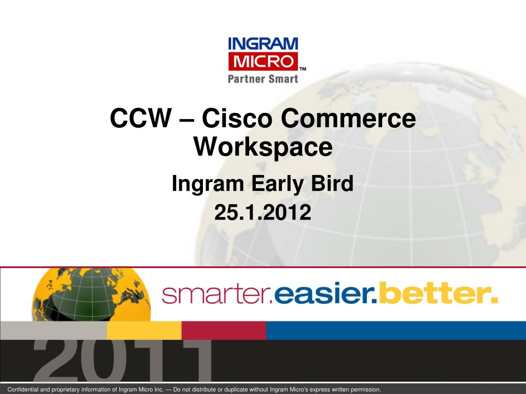 PPT - CCW – Cisco Commerce Workspace PowerPoint Presentation, free ...