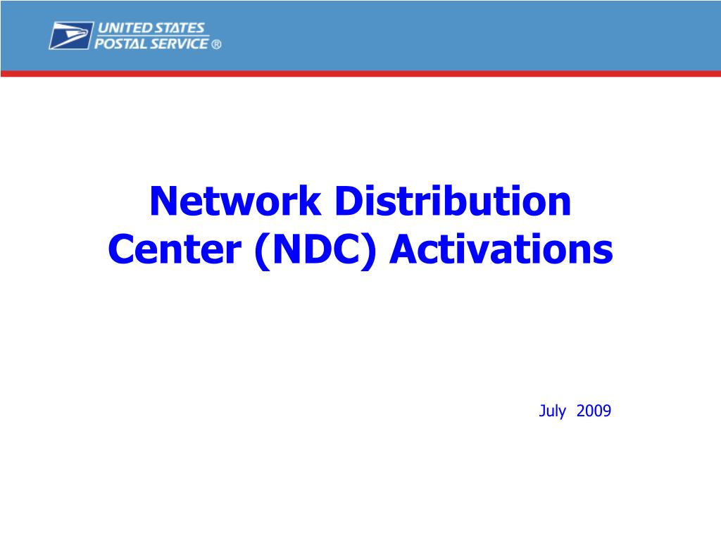 PPT - Network Distribution Center (NDC) Activations PowerPoint ...