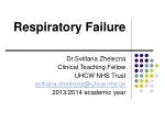 PPT - Respiratory Failure/ ARDS PowerPoint Presentation, free download ...