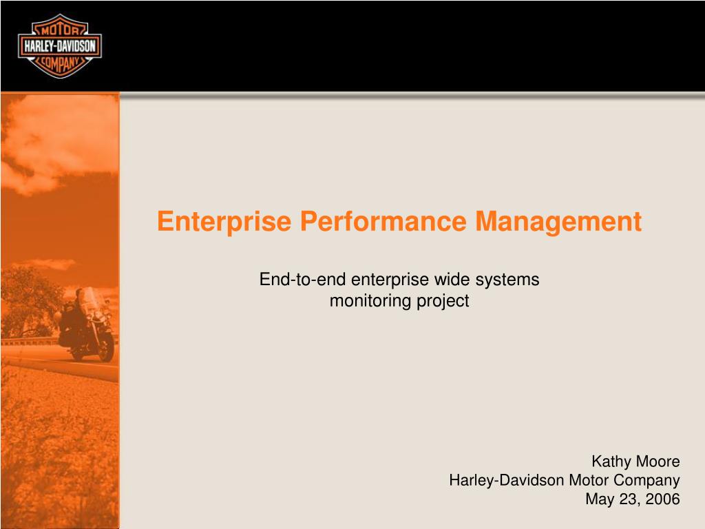 PPT - Enterprise Performance Management PowerPoint Presentation, free ...