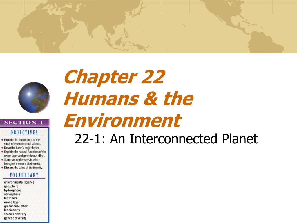 PPT - Chapter 22 Humans & the Environment PowerPoint Presentation - ID ...
