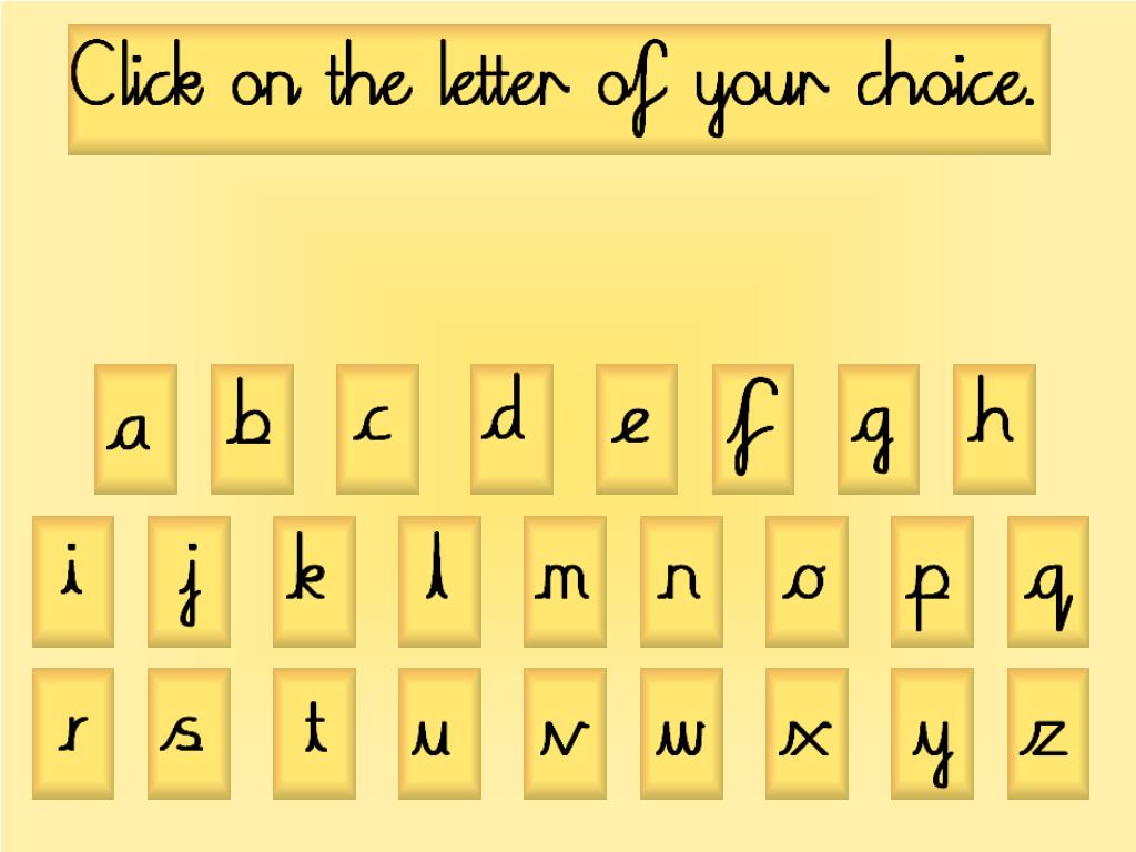 PPT - Letter Formation Cursive (1) PowerPoint Presentation, free ...
