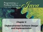 PPT - Chapter 1 3 หลักการและ Diagram ที่ใช้ใน Object-Oriented Design ...